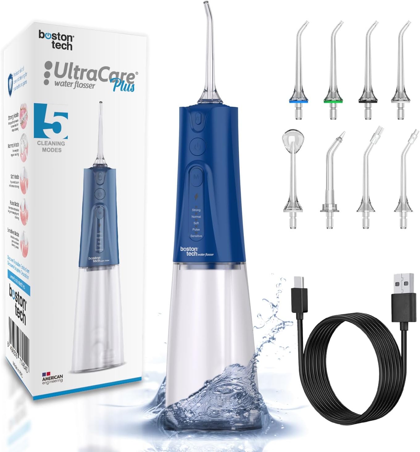 Ultracare Plus - Irrigador Dental profesional de la familia Aquapik. 5 ...